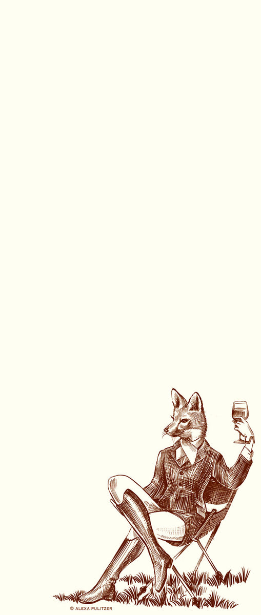 Fox Hunt Long Pad – Alexa Pulitzer