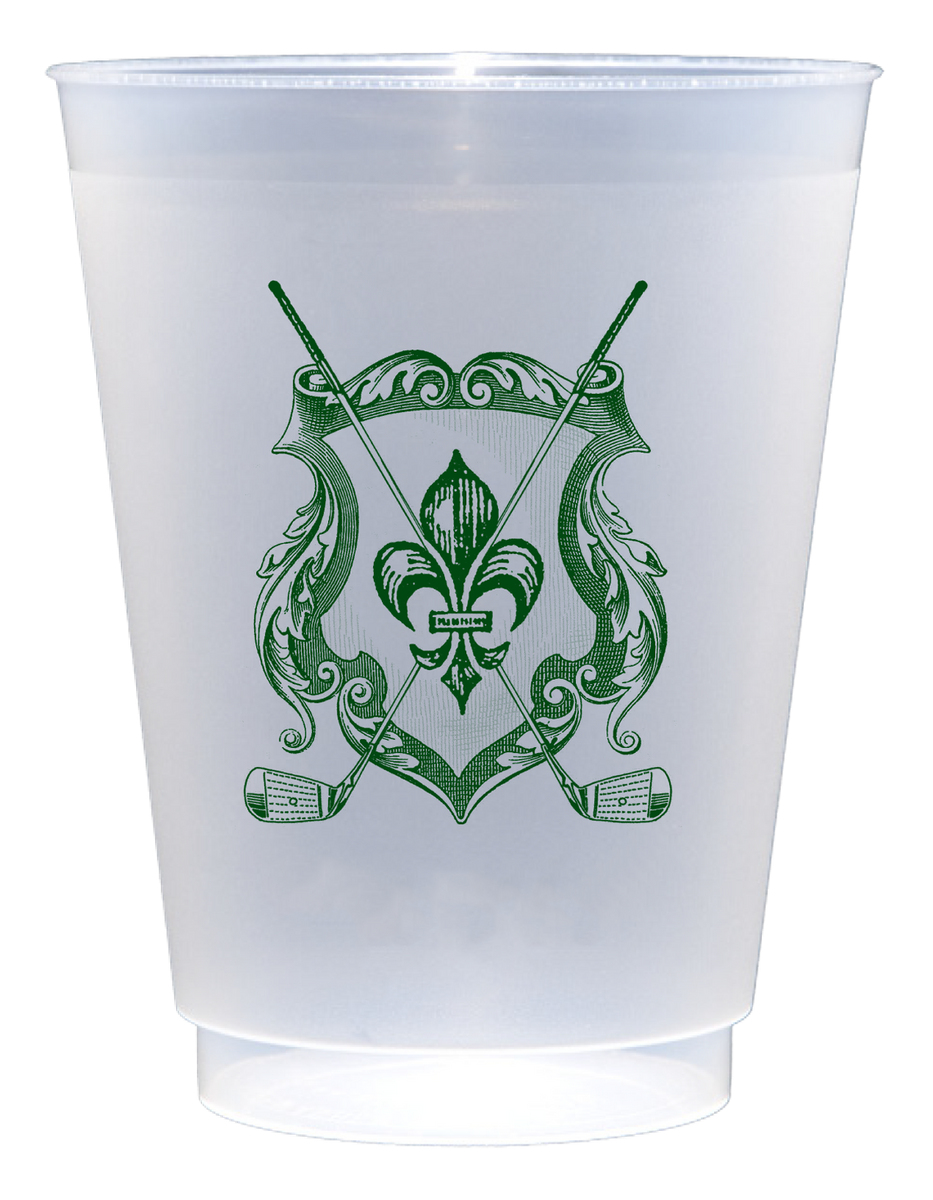 Customizable Golf Crest 16oz Cups – Alexa Pulitzer
