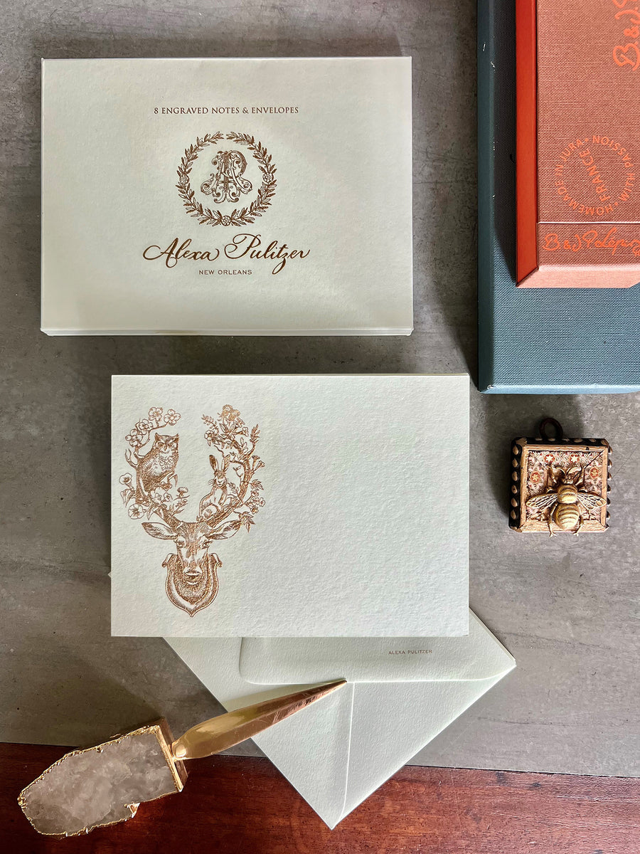 Into The Woods Engraved Boxed Notes – Alexa Pulitzer