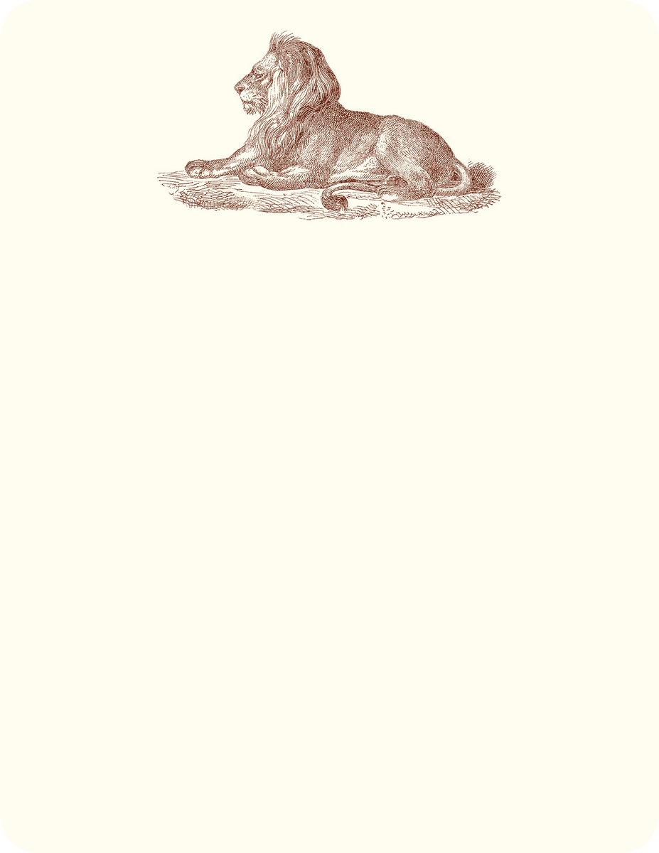 Lion A2 Notes – Alexa Pulitzer